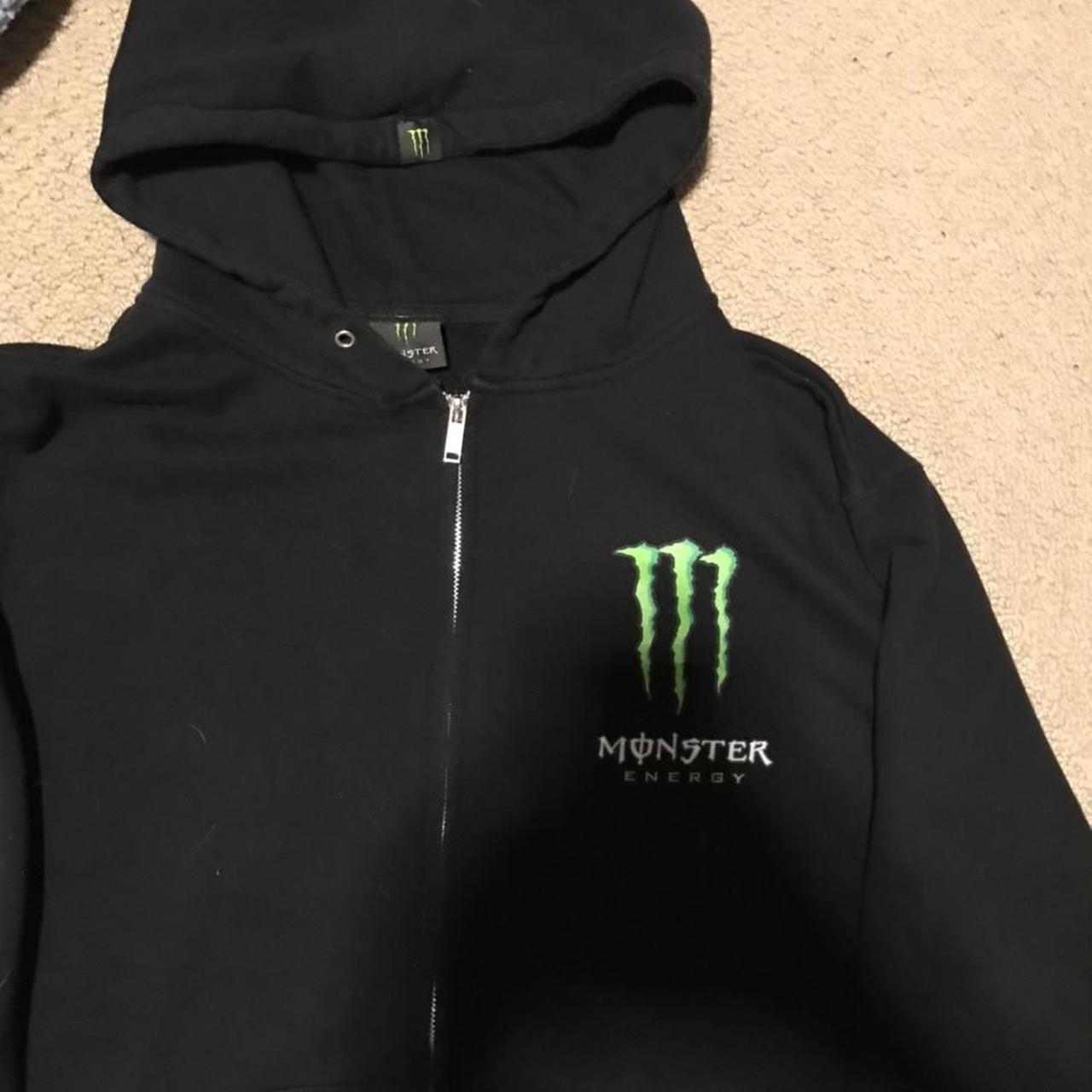 Super fire affliction style monster zip up Size... - Depop