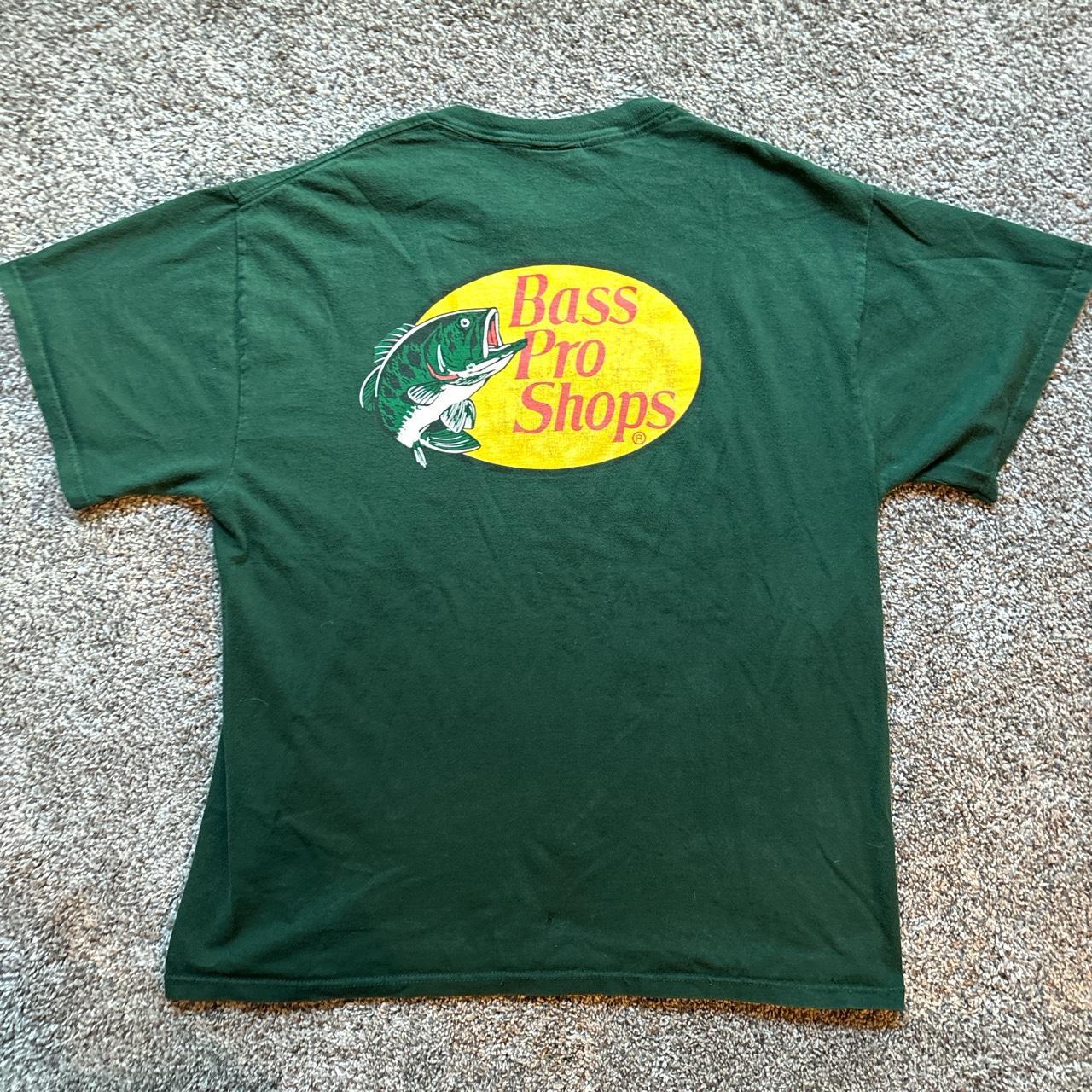 Vintage Bass Pro shops tee. Excellent... - Depop