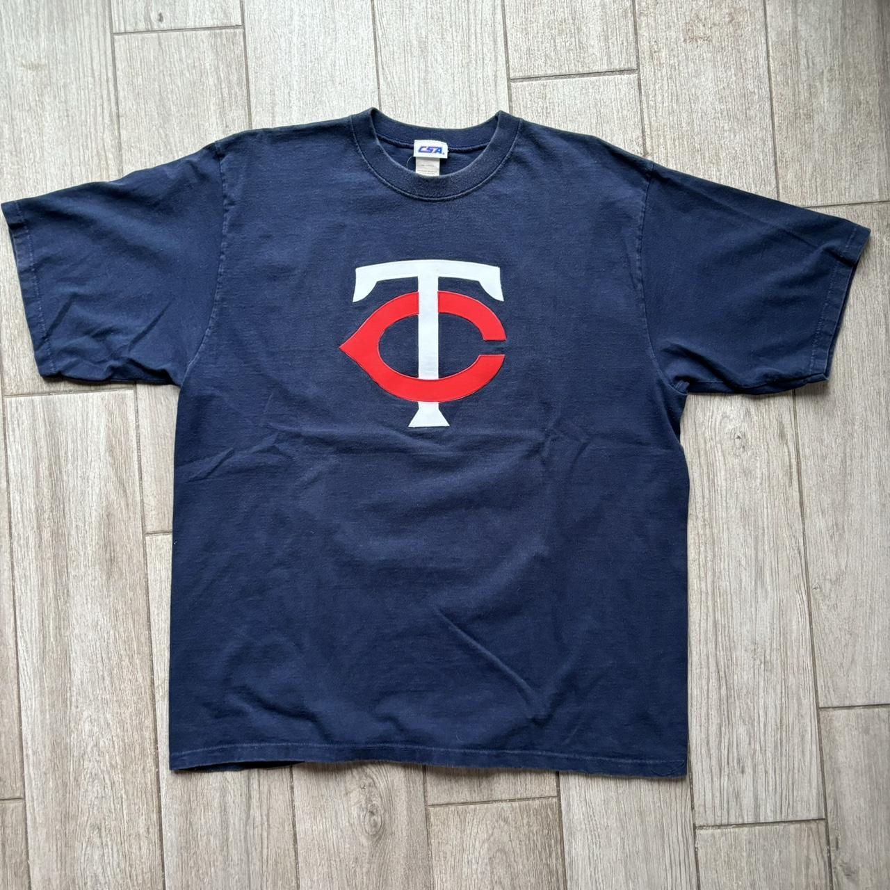 Vintage made in USA heavyweight twins tee. Excellent... - Depop