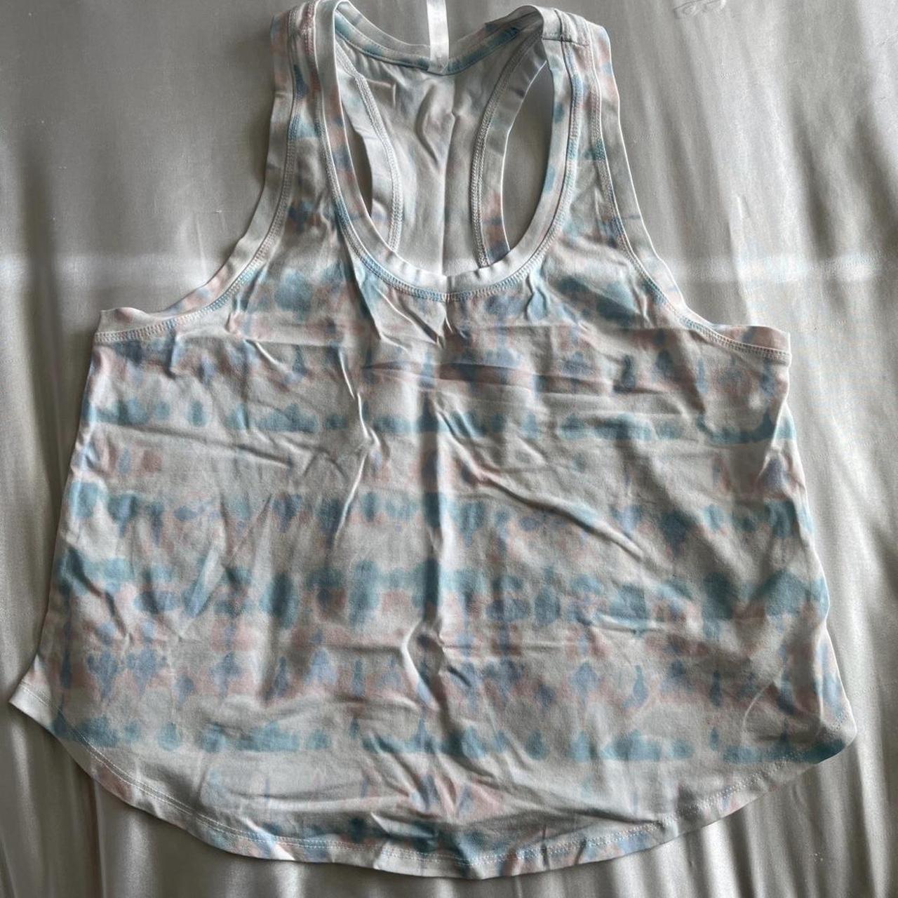 Fabletics Women's White Vest | Depop