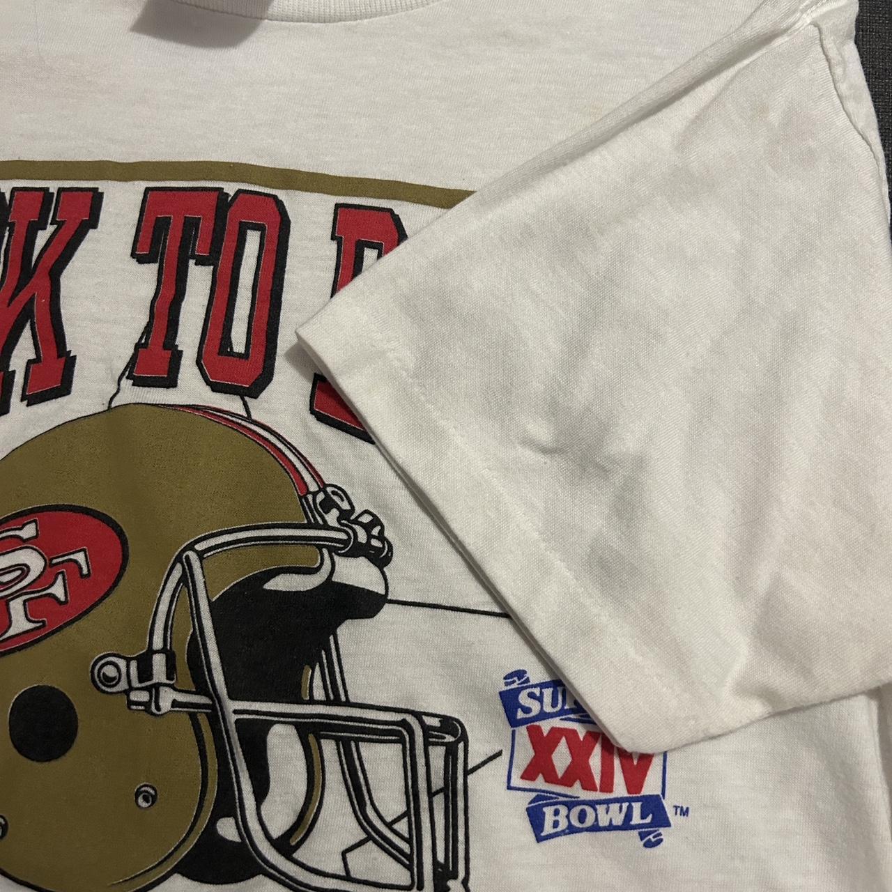 Vintage 1988 49ers Single Stitch Tee Adult Large... - Depop