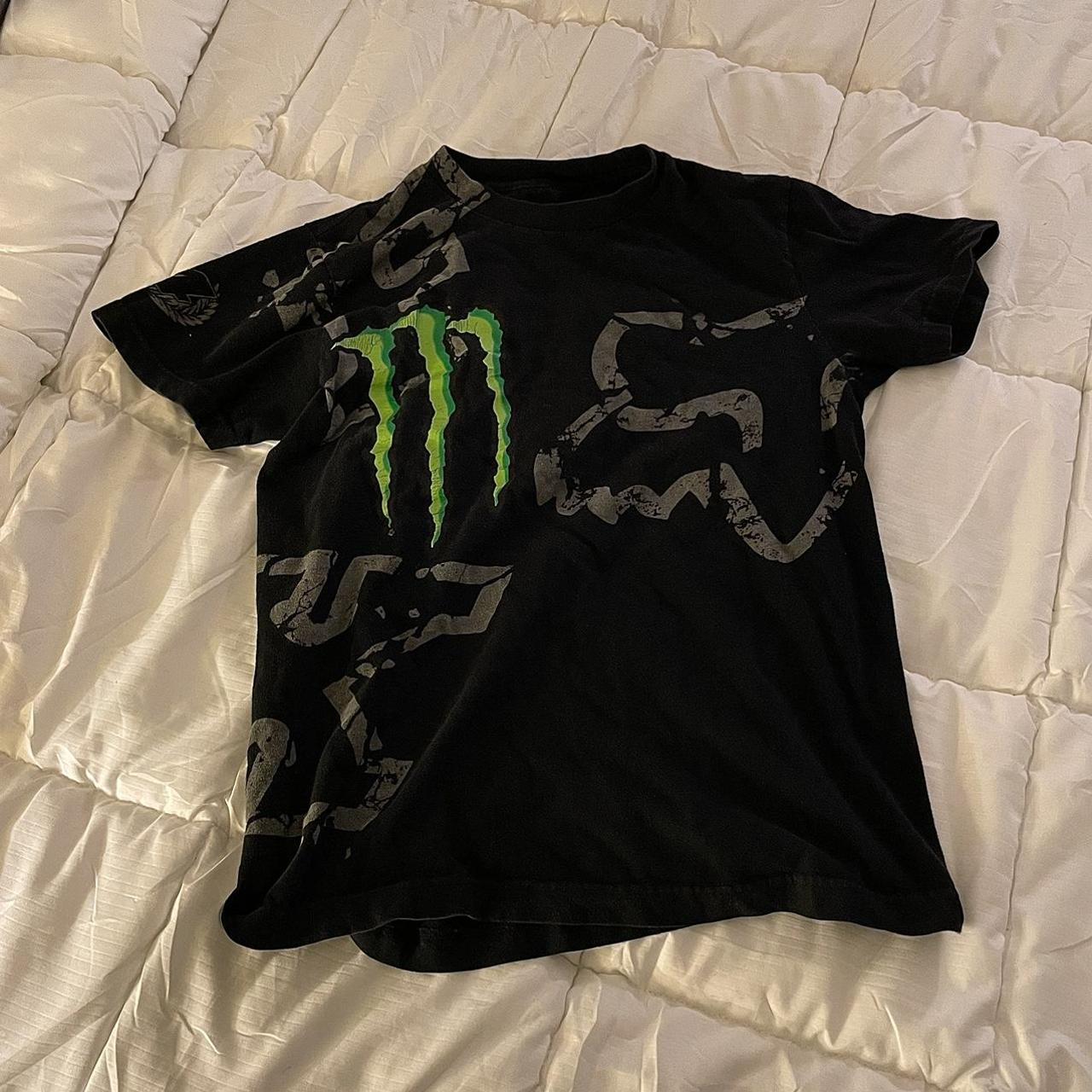 Monster X Fox shirt Men’s Small No flaws Message me... - Depop