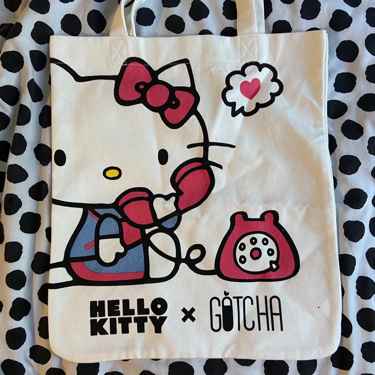 Gotcha X Hello Kitty Collaboration Tote Depop
