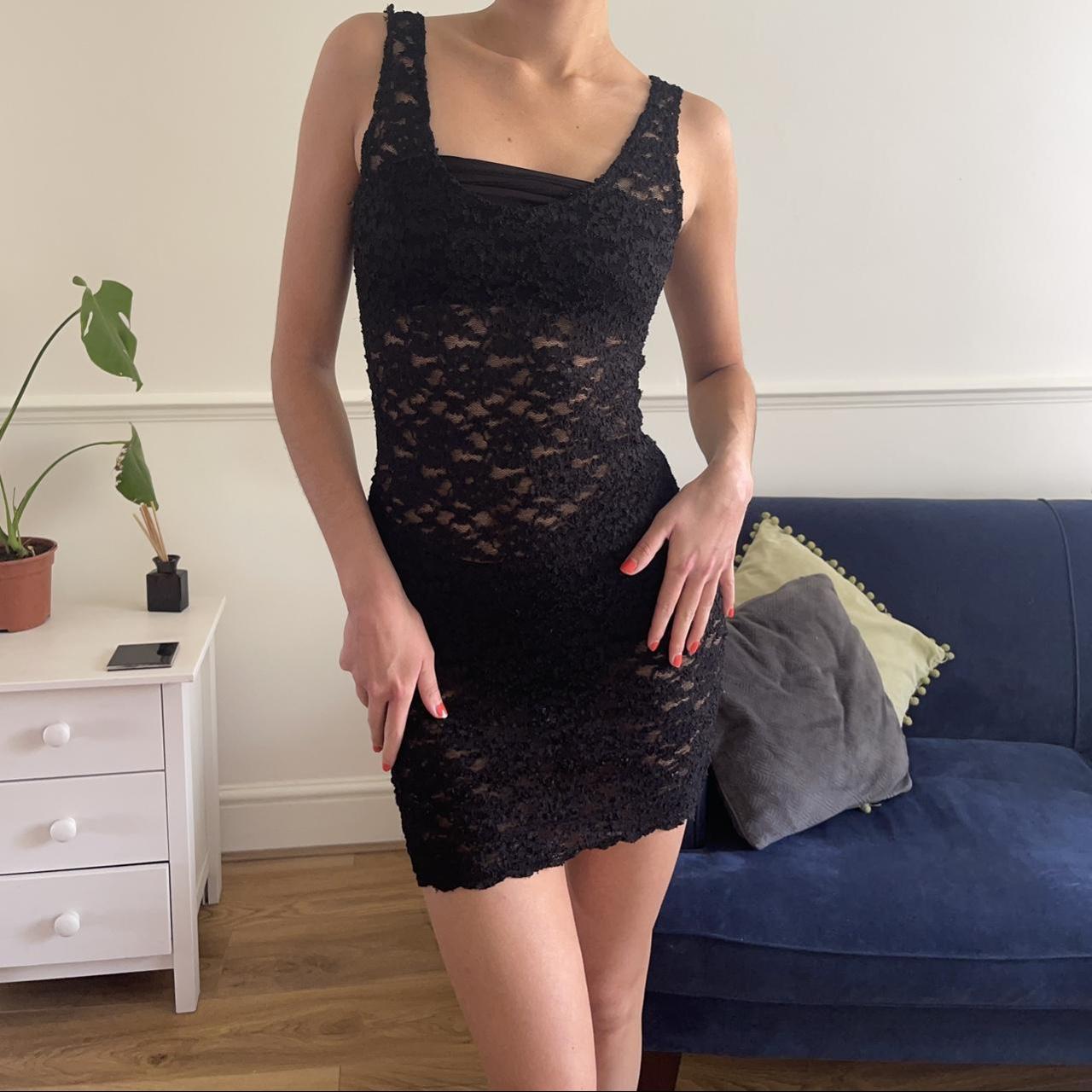 Beautiful vintage Victoria’s Secret mesh dress.... - Depop