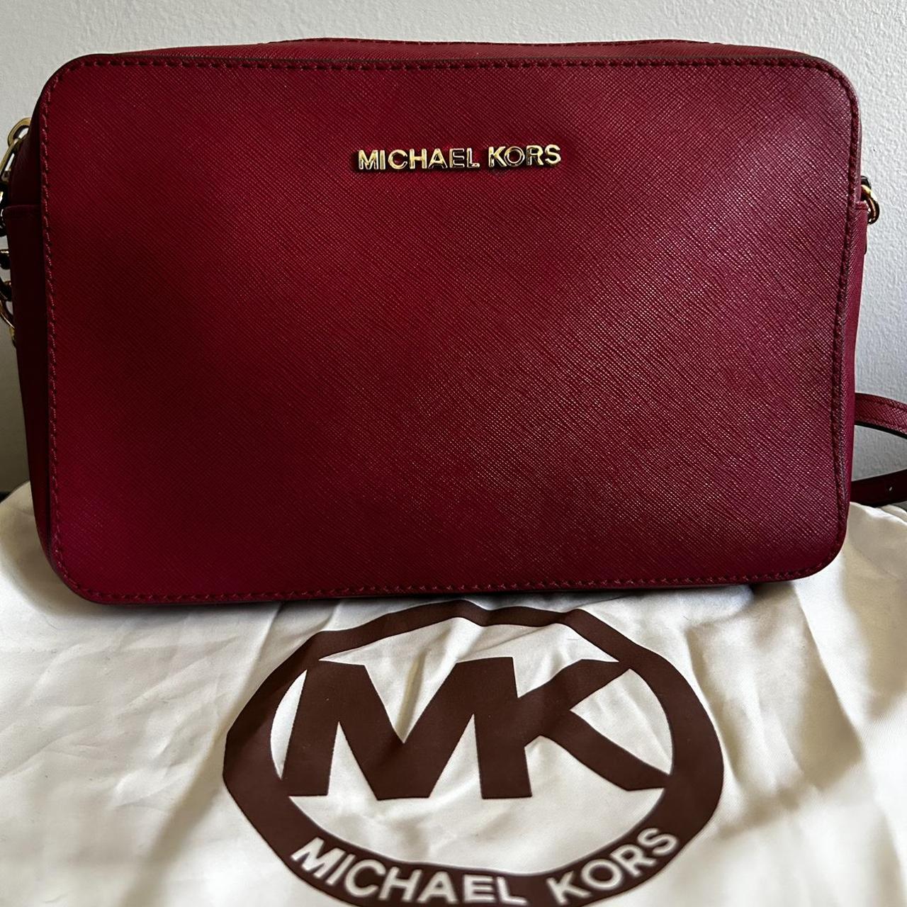 Michael Kors Women's Red Bag | Depop