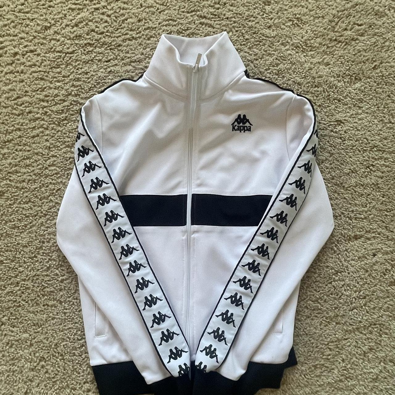 Kappa Men's White Jacket | Depop