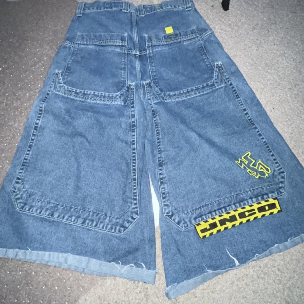Jnco Crime Scene 50 Dark Stone Tag Says 32 In Inseam Depop