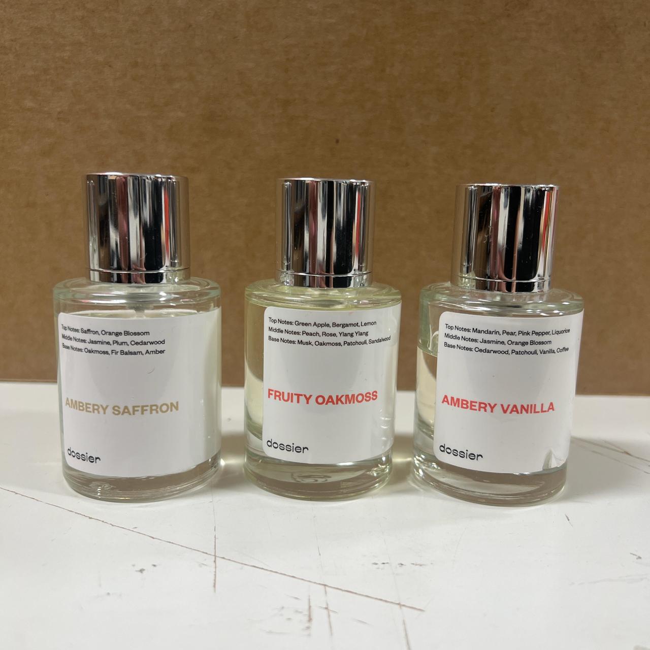Dossier ambery saffron bundle 3 bottles 50 ml no... - Depop