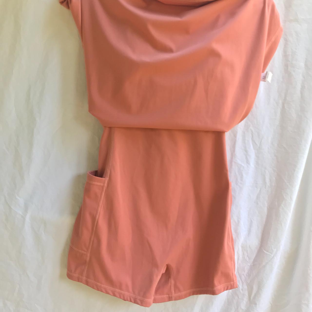 Halara activity dress, warm pink. Bodysuit... - Depop