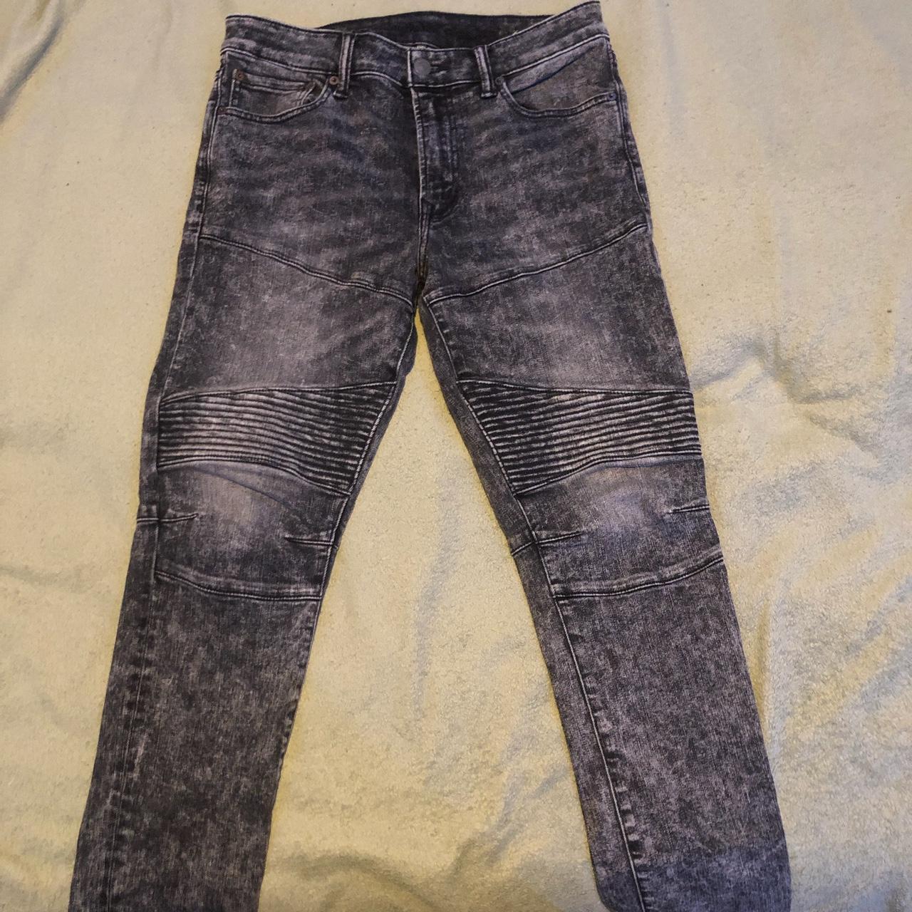 Black American Eagle Atlanta Jeans - Depop