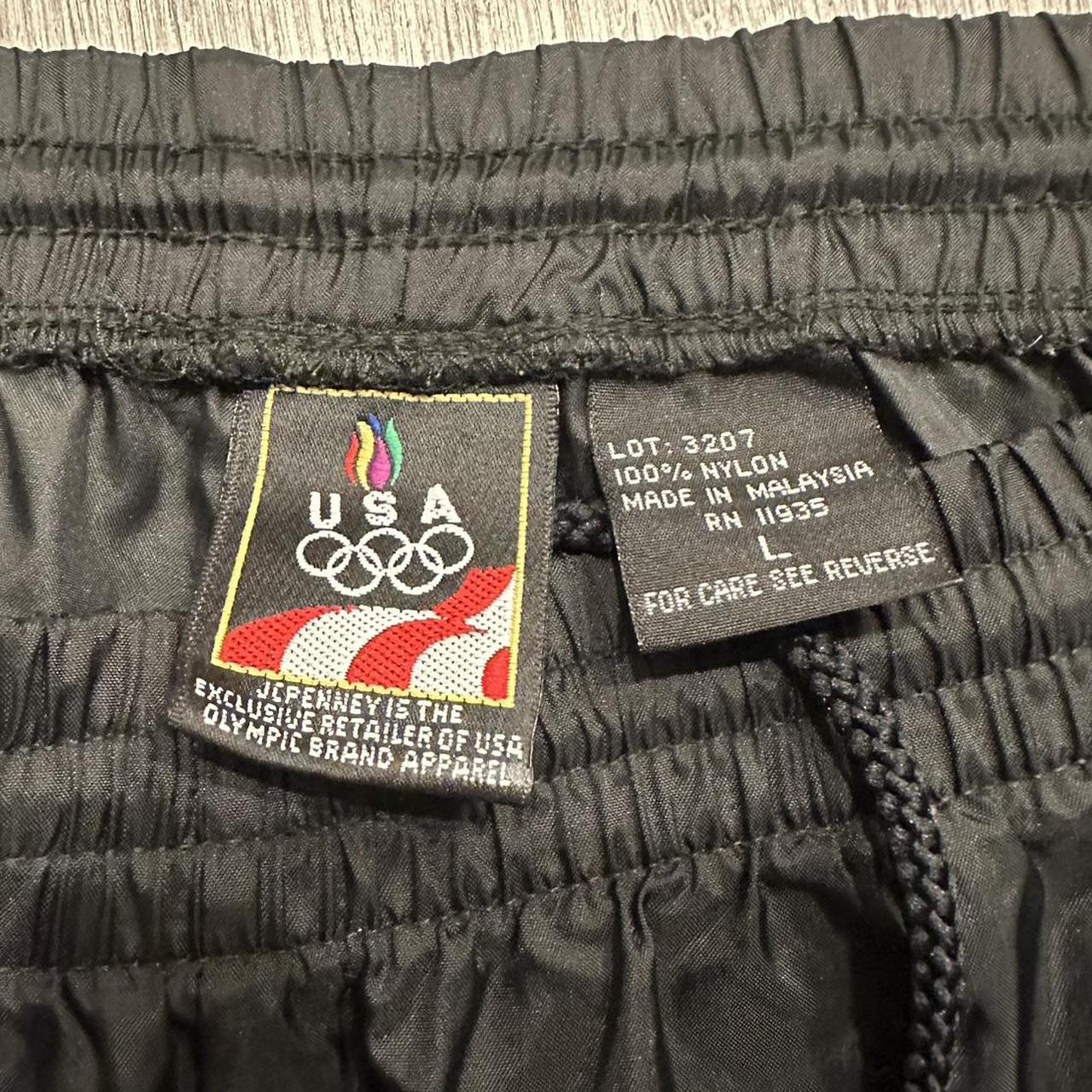 men’s embroidery USA Olympic track pants no... - Depop
