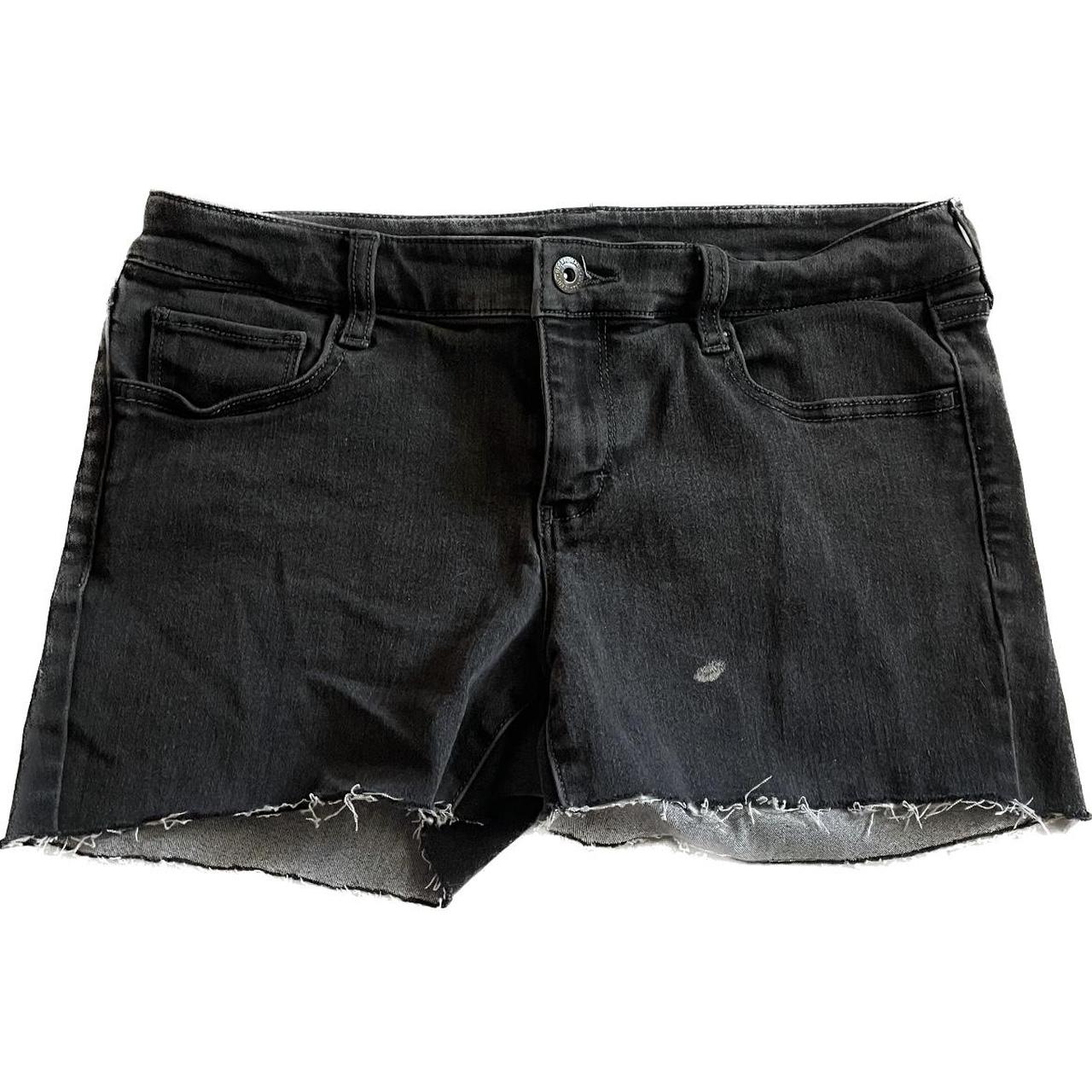Decree Black Denim Shorts ️ - Depop