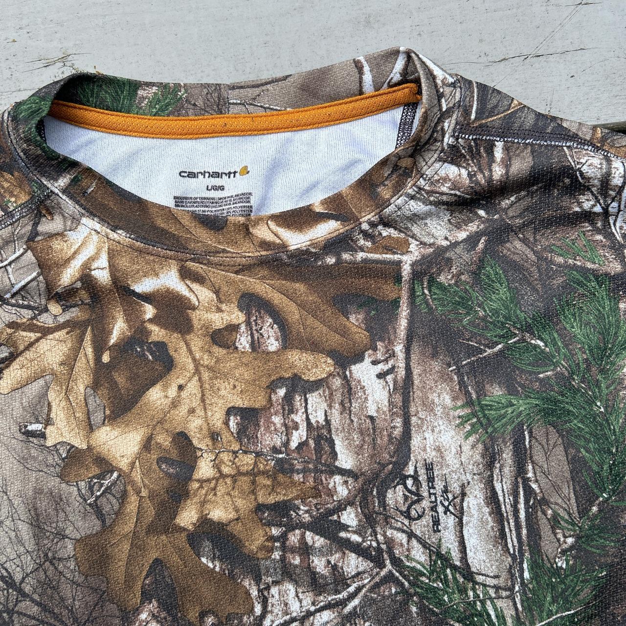 Very nice Carhartt Realtree camo long sleeve Size... - Depop