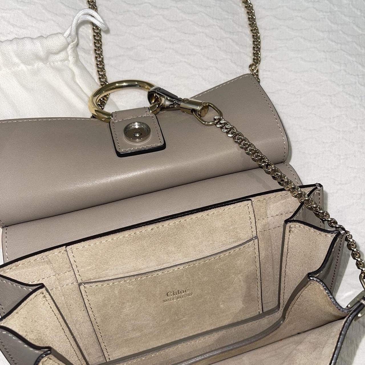 Chloe grey motty shoulder bag Chloe shoulder... - Depop