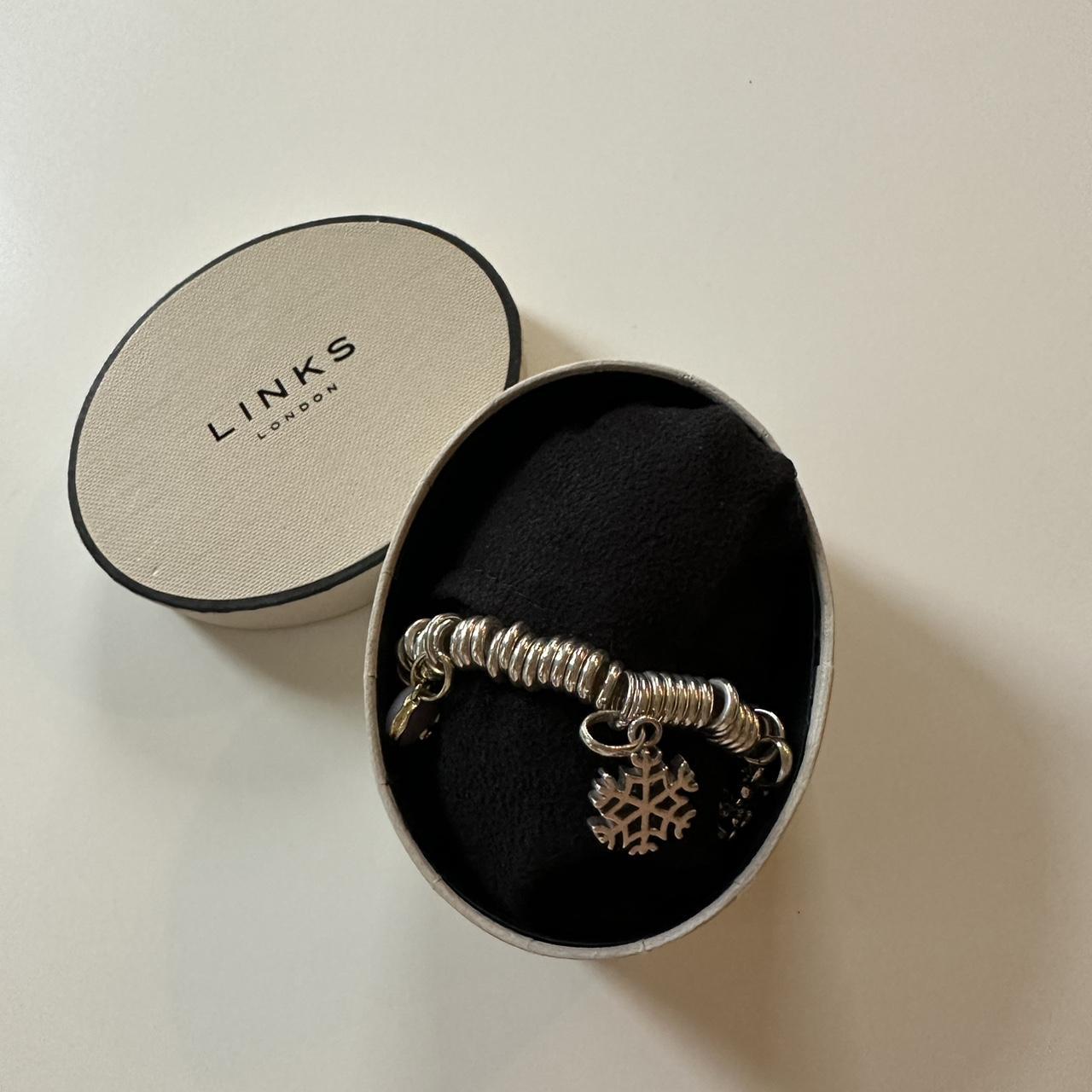 Authentic Links of London Sterling Silver bracelet... - Depop