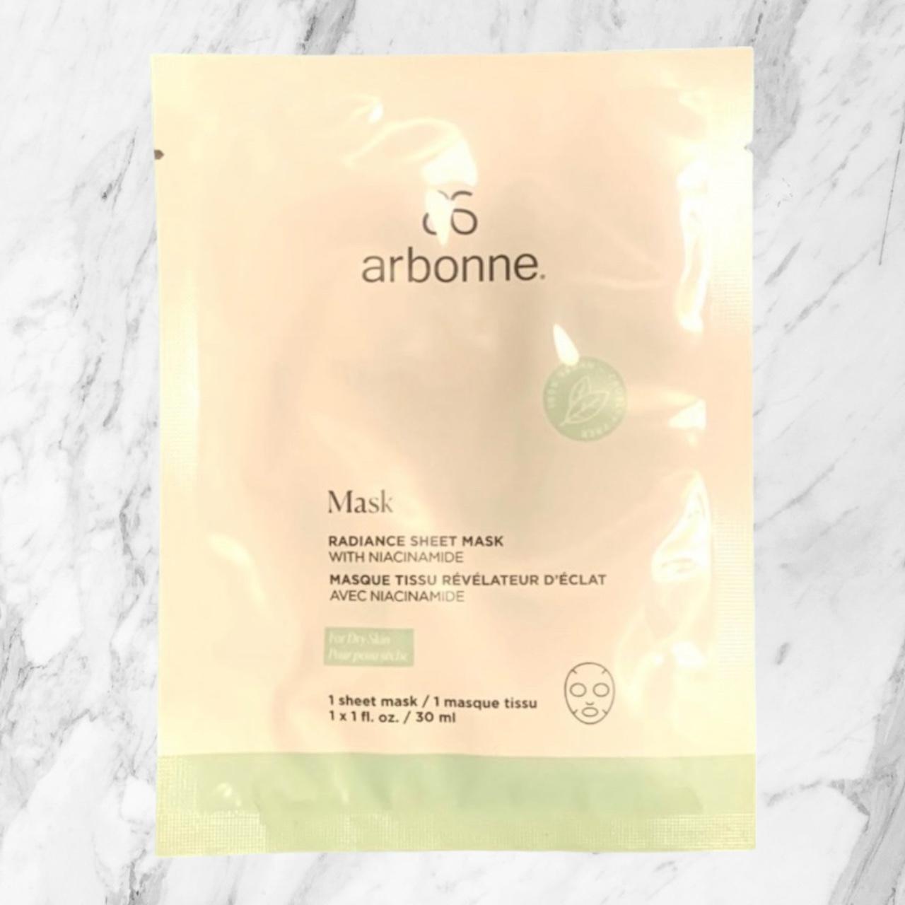 Arbonne Radiance Sheet Masks Set of 6 Brand new in... - Depop
