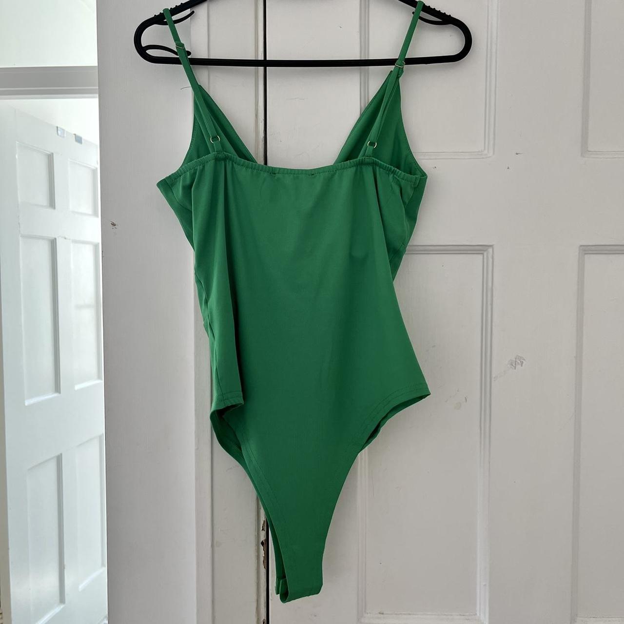New Look Green bodysuit • New with tags / Never been... - Depop