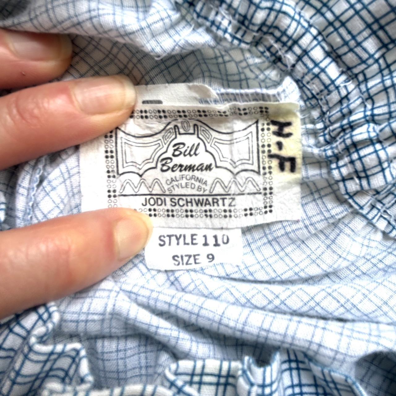 Bill Berman - Jodi Schwartz. Rare, vintage 70s blue... - Depop