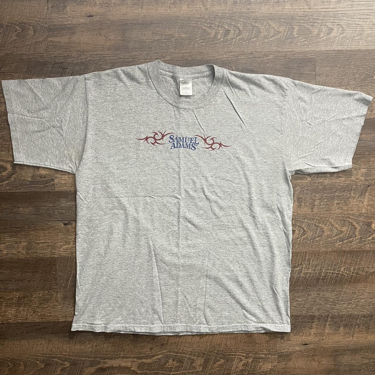 Vintage Samuel adams tee -Tag: Gildan -Size on... - Depop