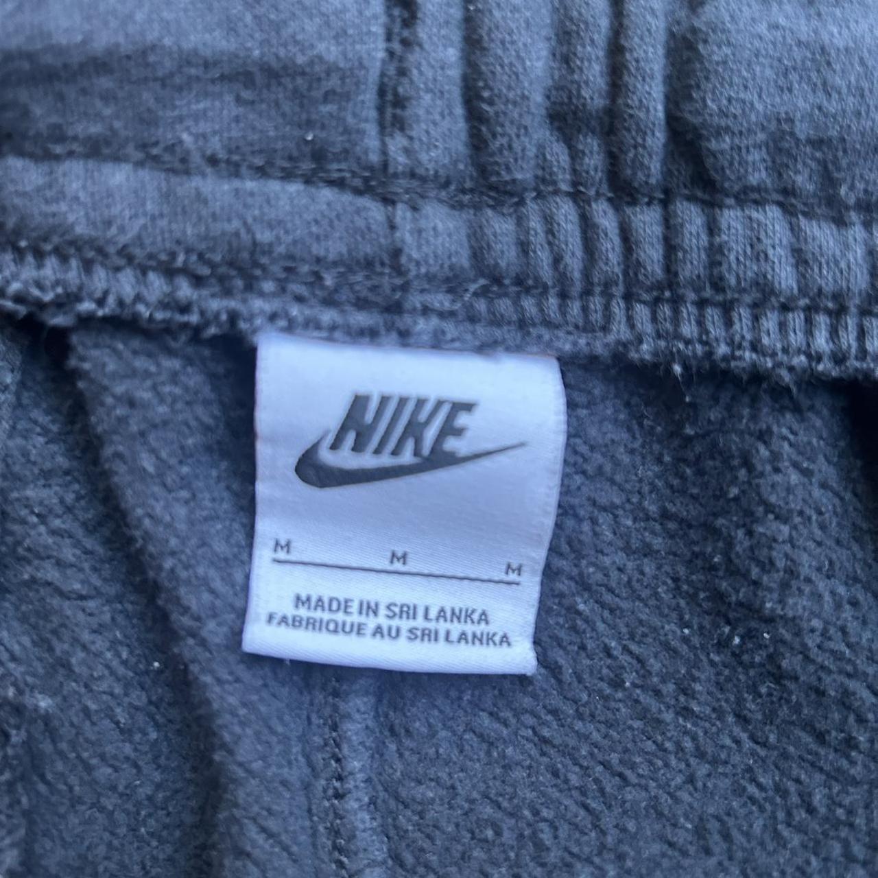 Essential uncuffed black Nike sweatpants... | Depop