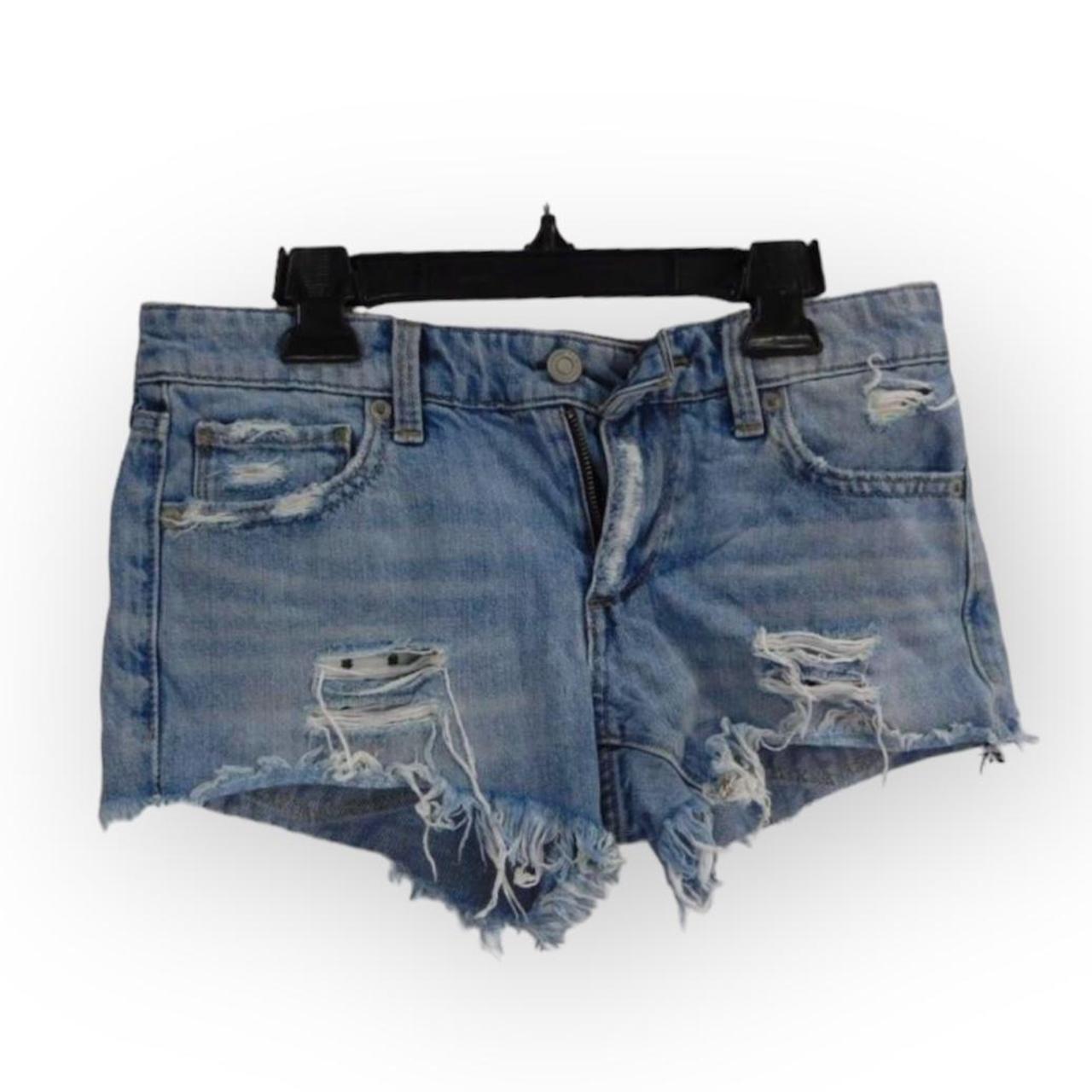 Lucky Brand Women's Blue Shorts | Depop