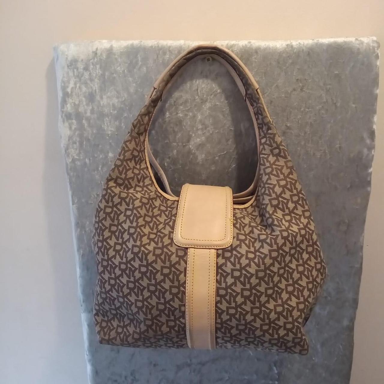 Dkny brown hand bag - Depop