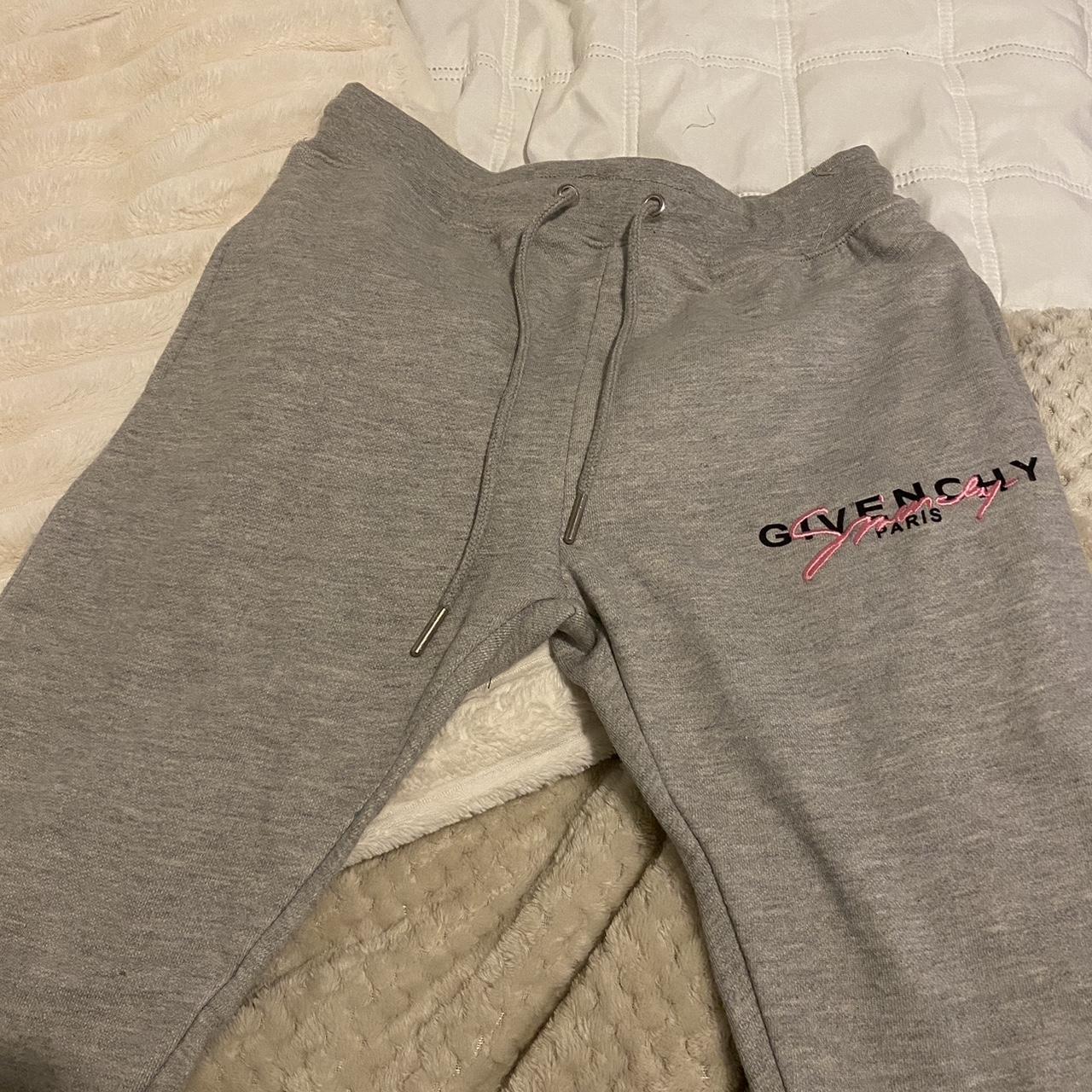 givenchy womens joggers worn a few times in perfect... - Depop