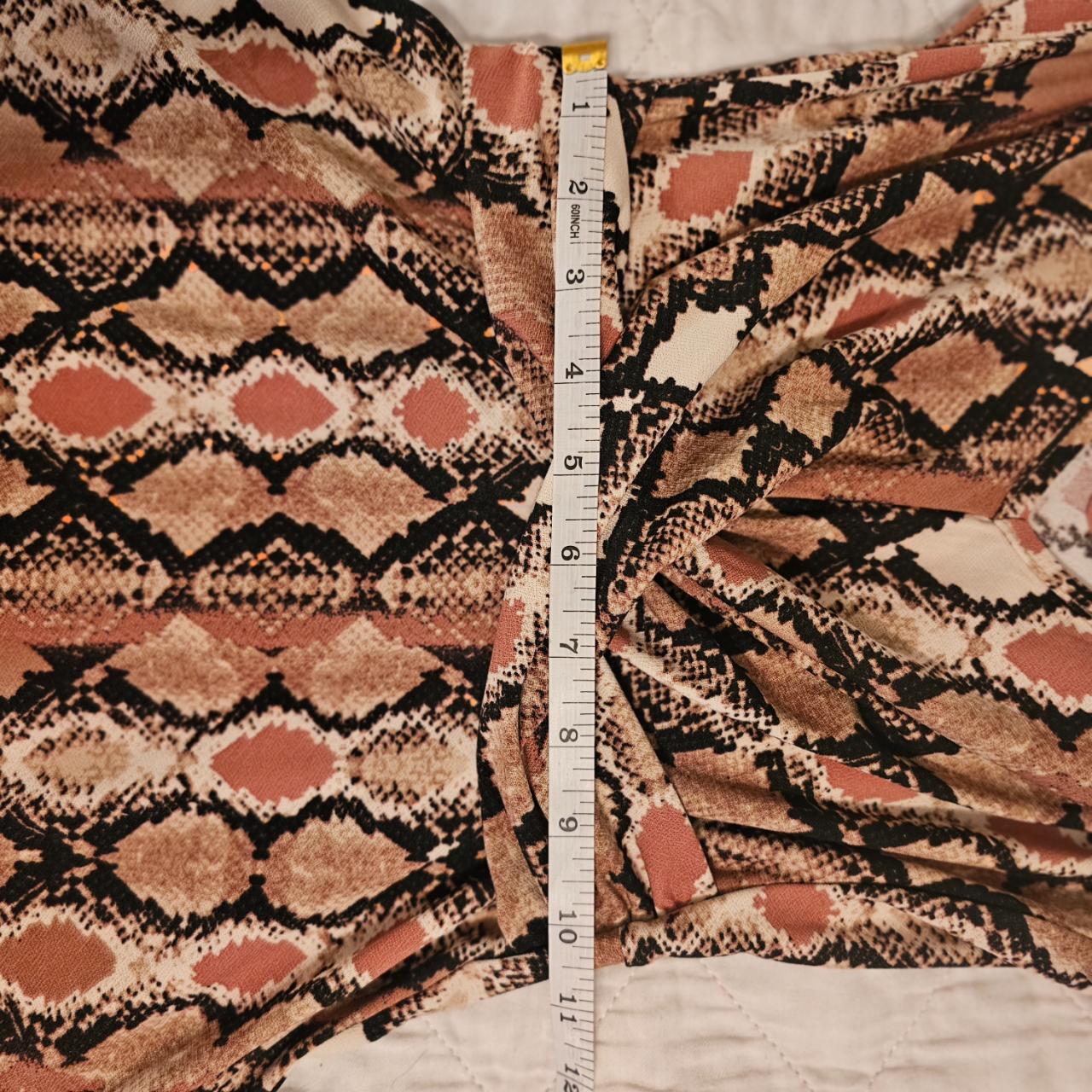 Candies Python print mini dress. Fit & Flare cut.... - Depop