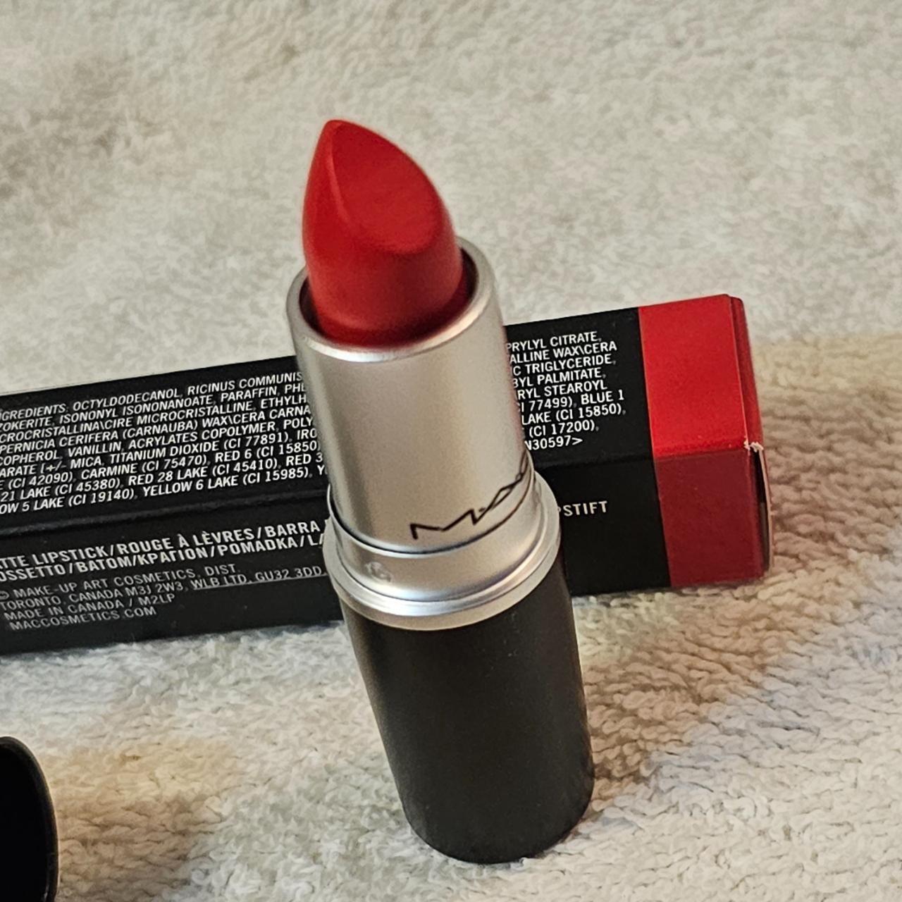 MAC Rouge A Levres matte lipstick #607 Lady... - Depop