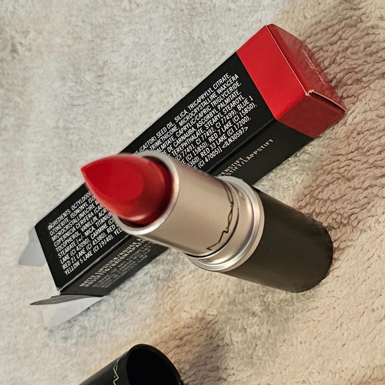 MAC Rouge A Levres matte lipstick #607 Lady... - Depop