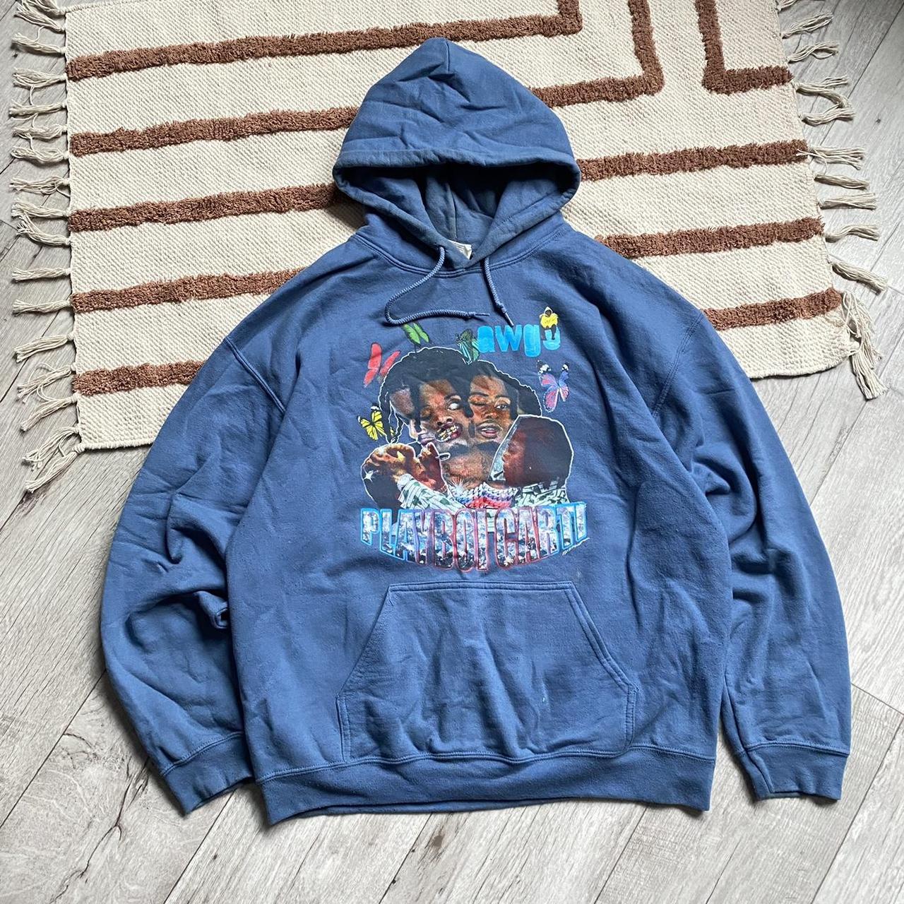 PLAYBOY CARTI AWGE RARE CRAZY FACE RAP STYLE... - Depop