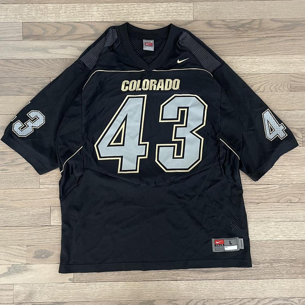 Vintage Nike CU Buffs Football Jersey. Size Large,... - Depop