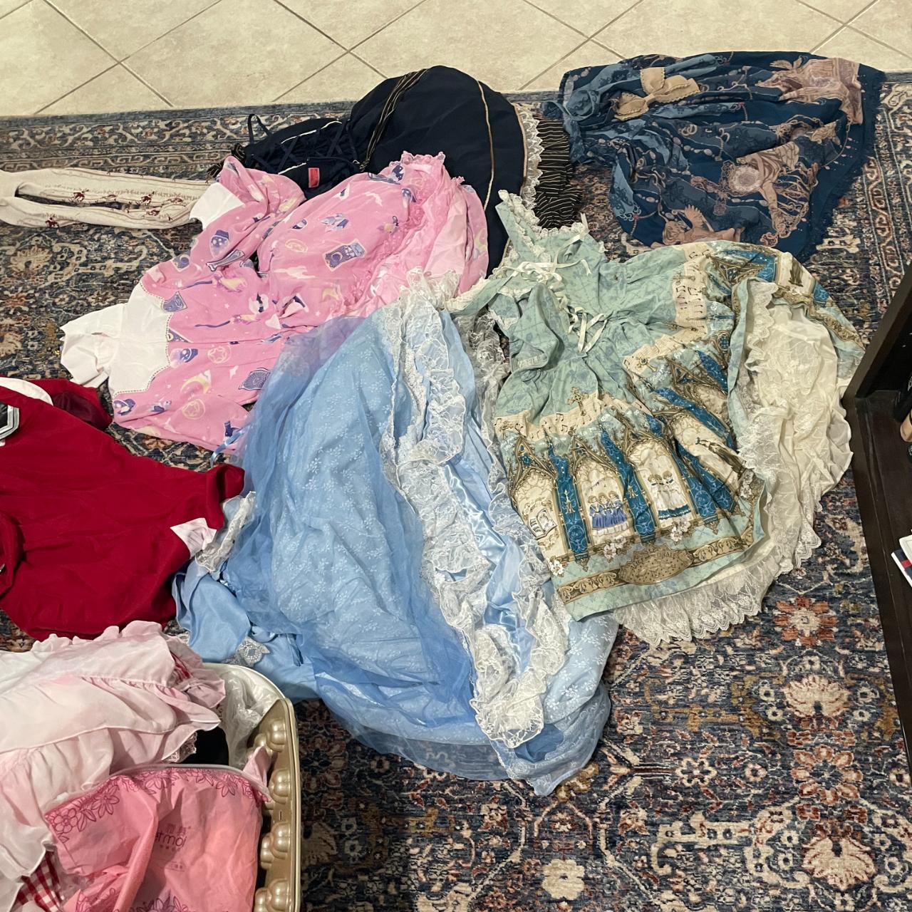 Lolita and Cosplay Dresses. $150 each or $500 bundle... - Depop