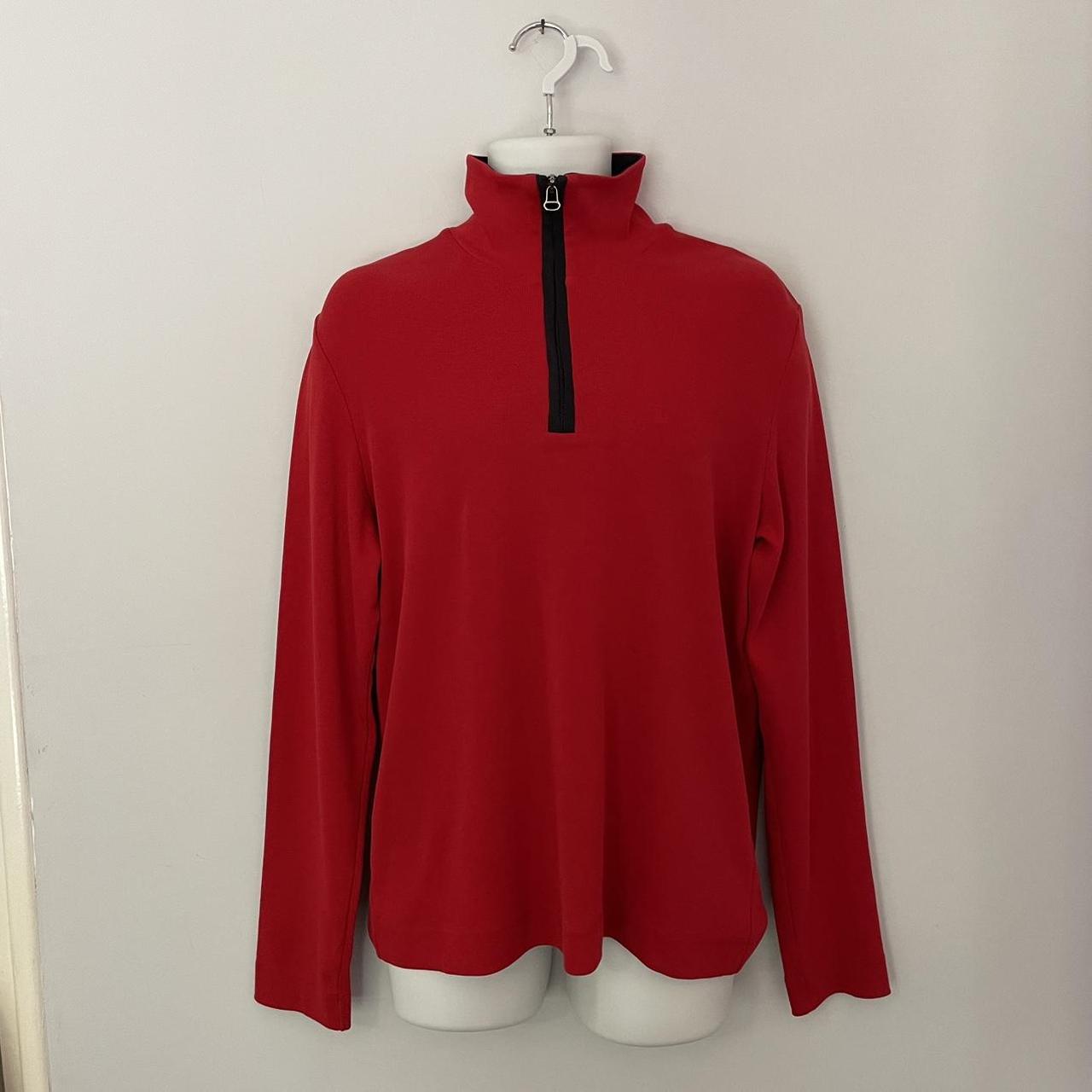 HUGO BOSS 1/4 ZIP JUMPER • SIZE LARGE - LENGTH FROM... - Depop