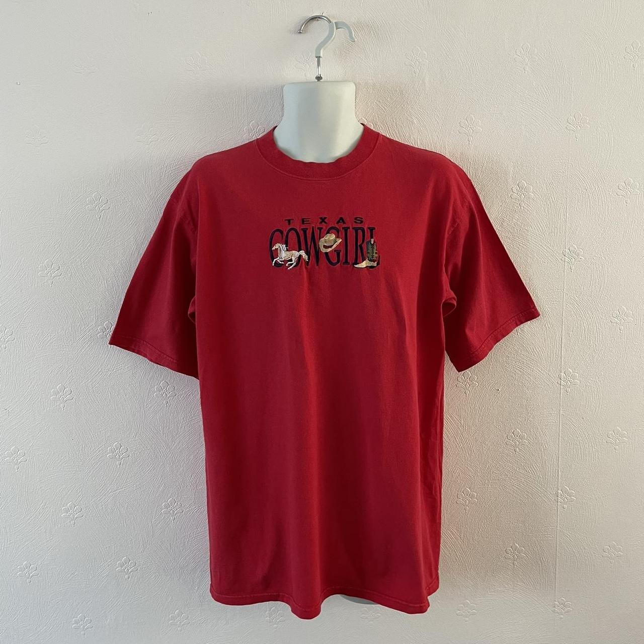 Vintage Texas Cowgirl T Shirt Tsc West • Size Depop
