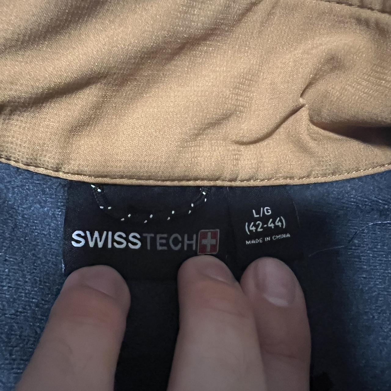 Swiss Tech jacket Size: L - Depop