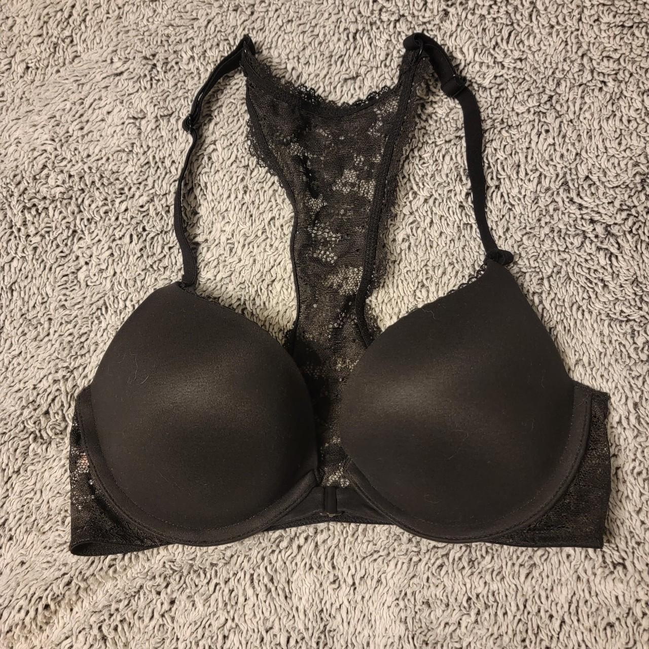 Victoria's Secret Front Clasp Razorback Bra Size 32C. - Depop