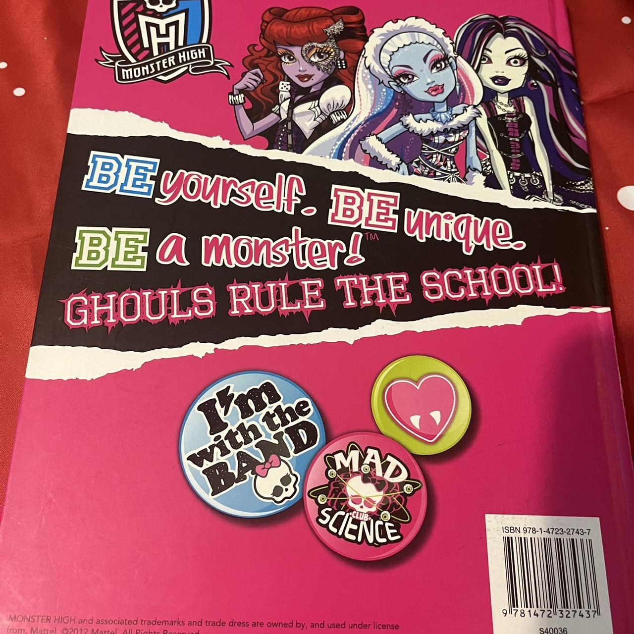 Monster High Meet the Monsters graphic book in good... - Depop