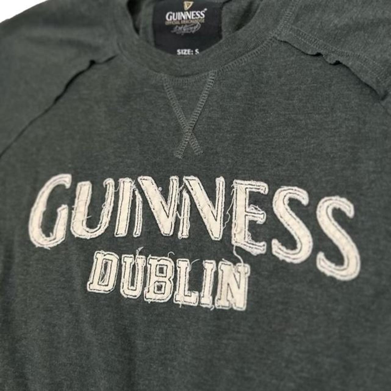 Guinness Dublin Green Sweater Size... - Depop