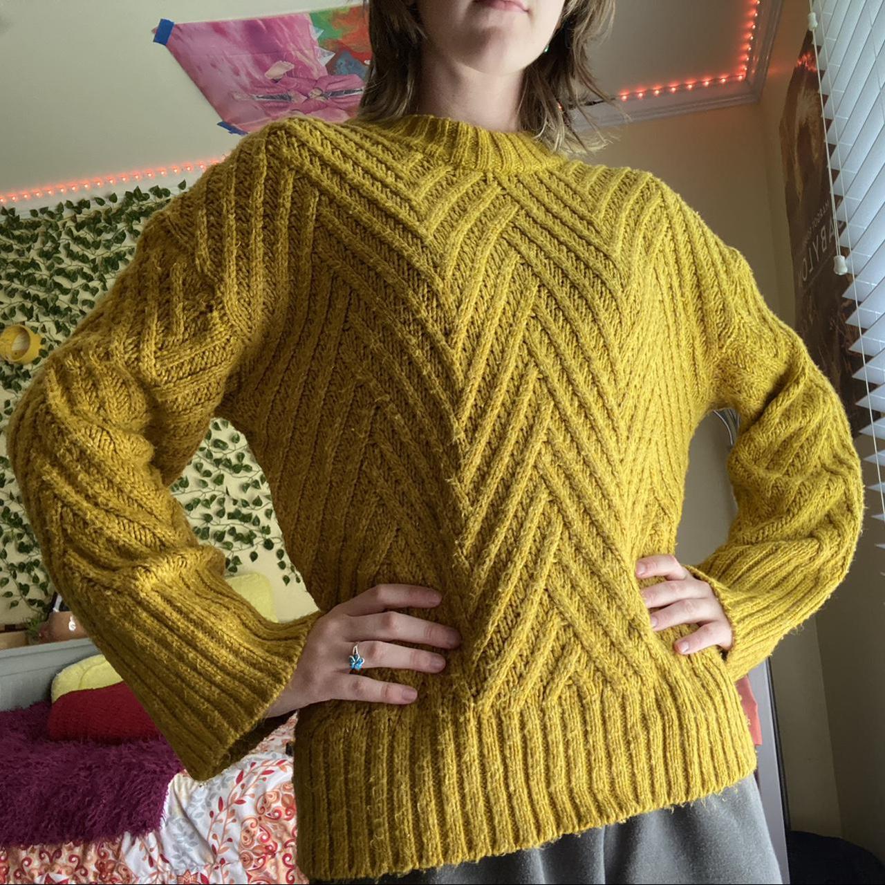 A New Day Women's Yellow Jumper | Depop