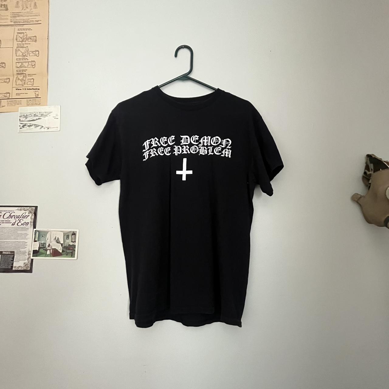 Homixide gang merch black graphic tee, streetwear,... | Depop