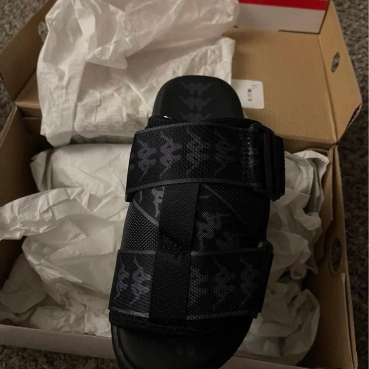 Black Kappa slides #slides Brand new comes with box... | Depop