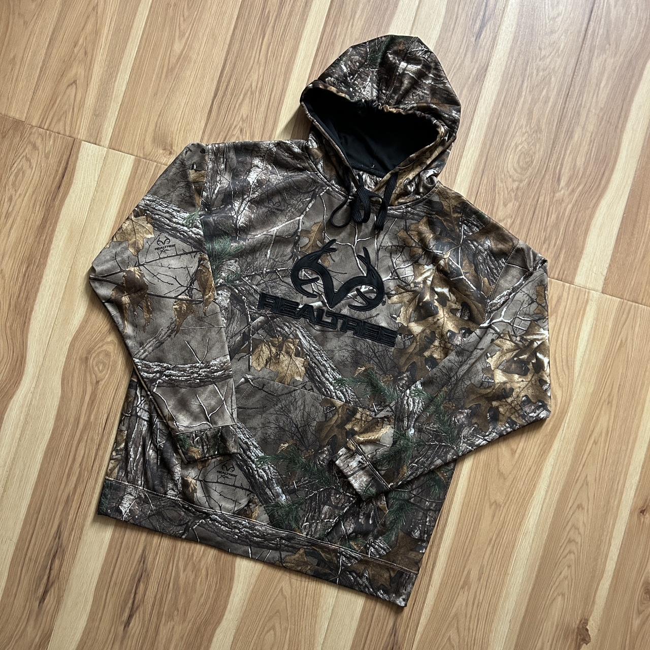 Realtree Camo hoodie, rare camo Realtree hoodie... - Depop