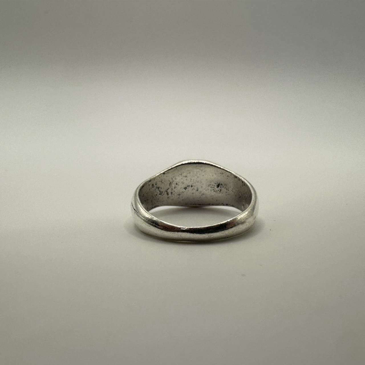 Silver Y2K Yin Yang Ring One Size 1-2 Day Shipping... | Depop