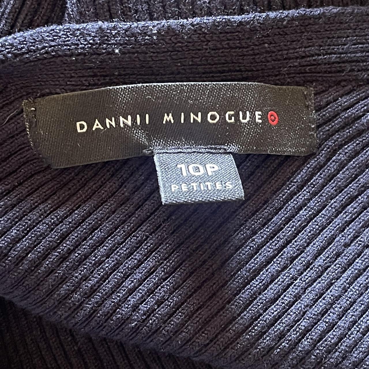 navy blue rib cropped tank top from dannii minogue... - Depop