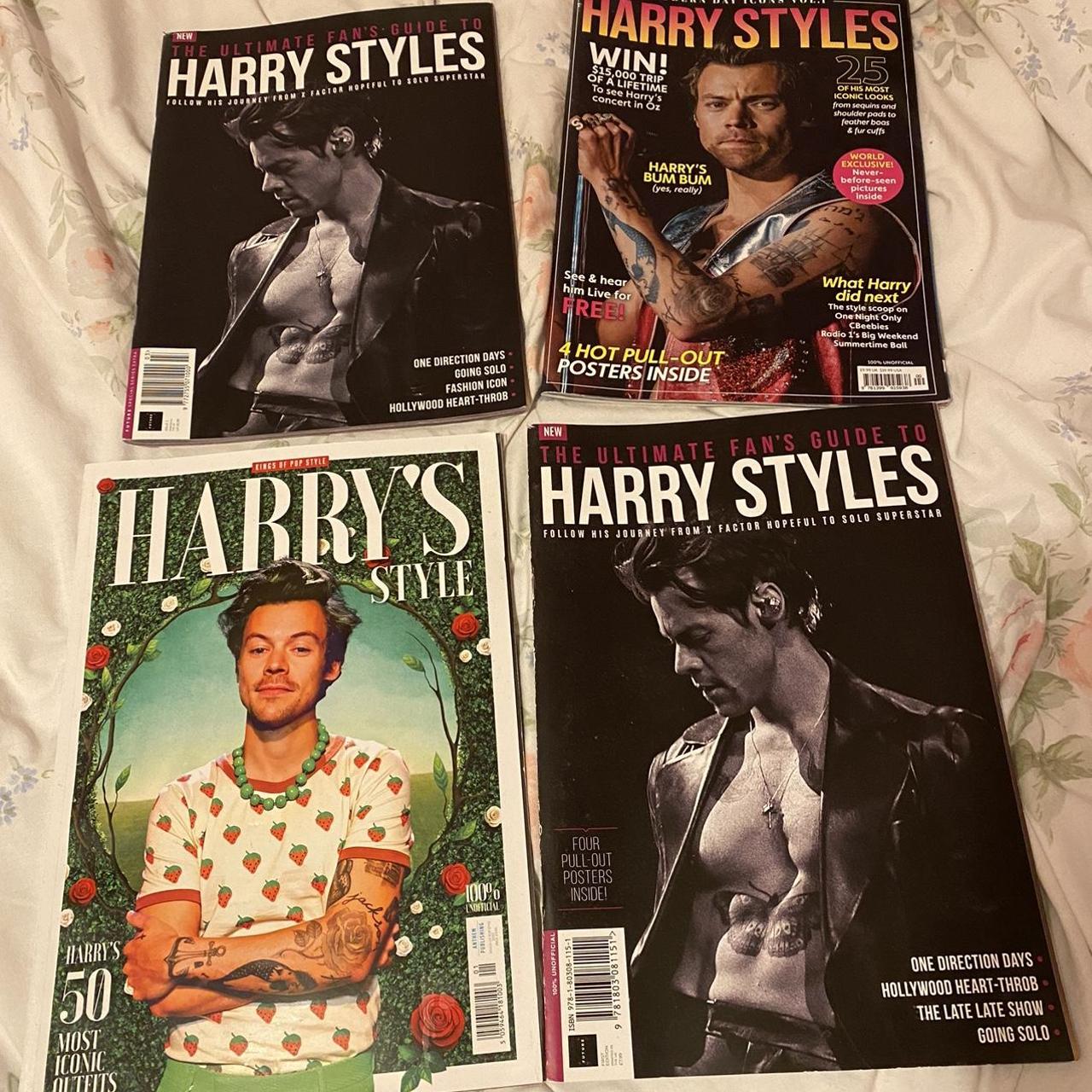 harry styles unofficial magazines like new... - Depop