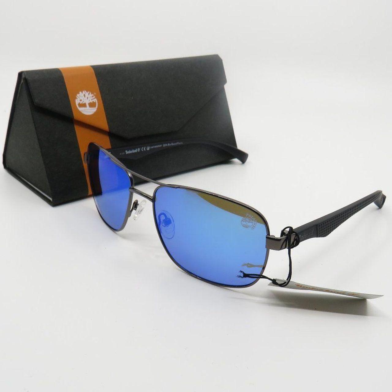 Timberland New Polarized Tb9136 S 09h Gunmetal Blue Depop