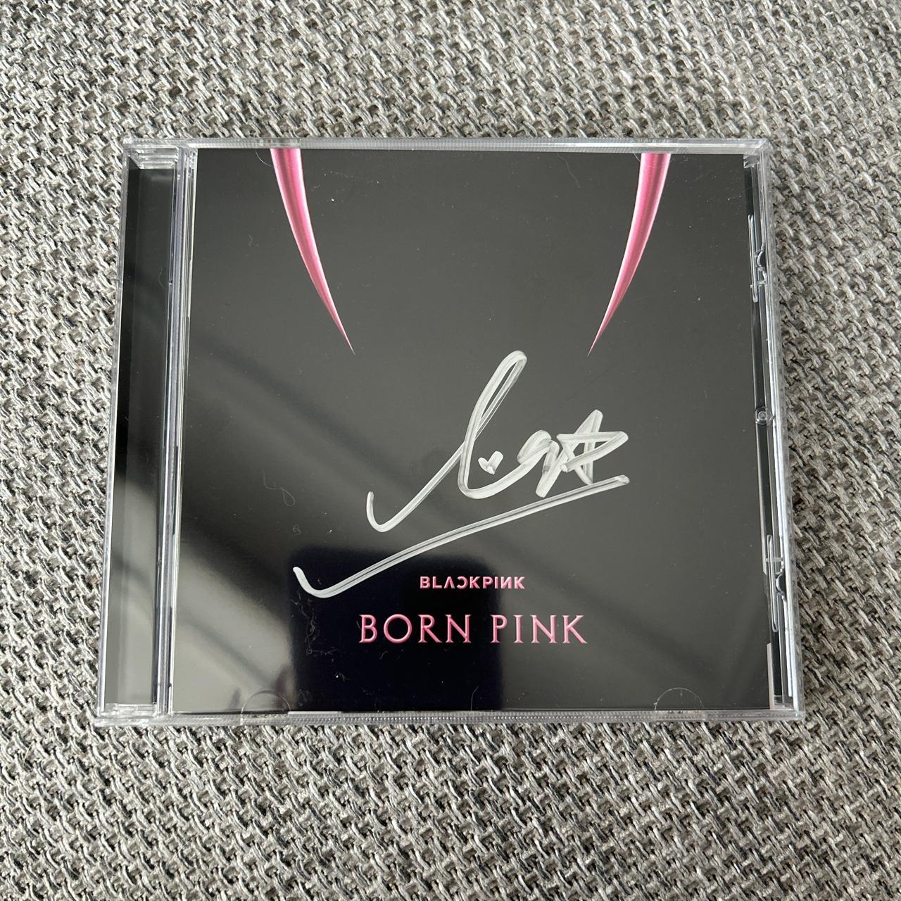 Lisa Born pink blackpink signed jewel case album •... - Depop
