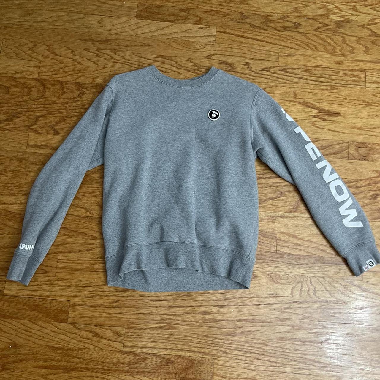A Bathing Ape “AAPE” Crewneck Sweater. US... - Depop