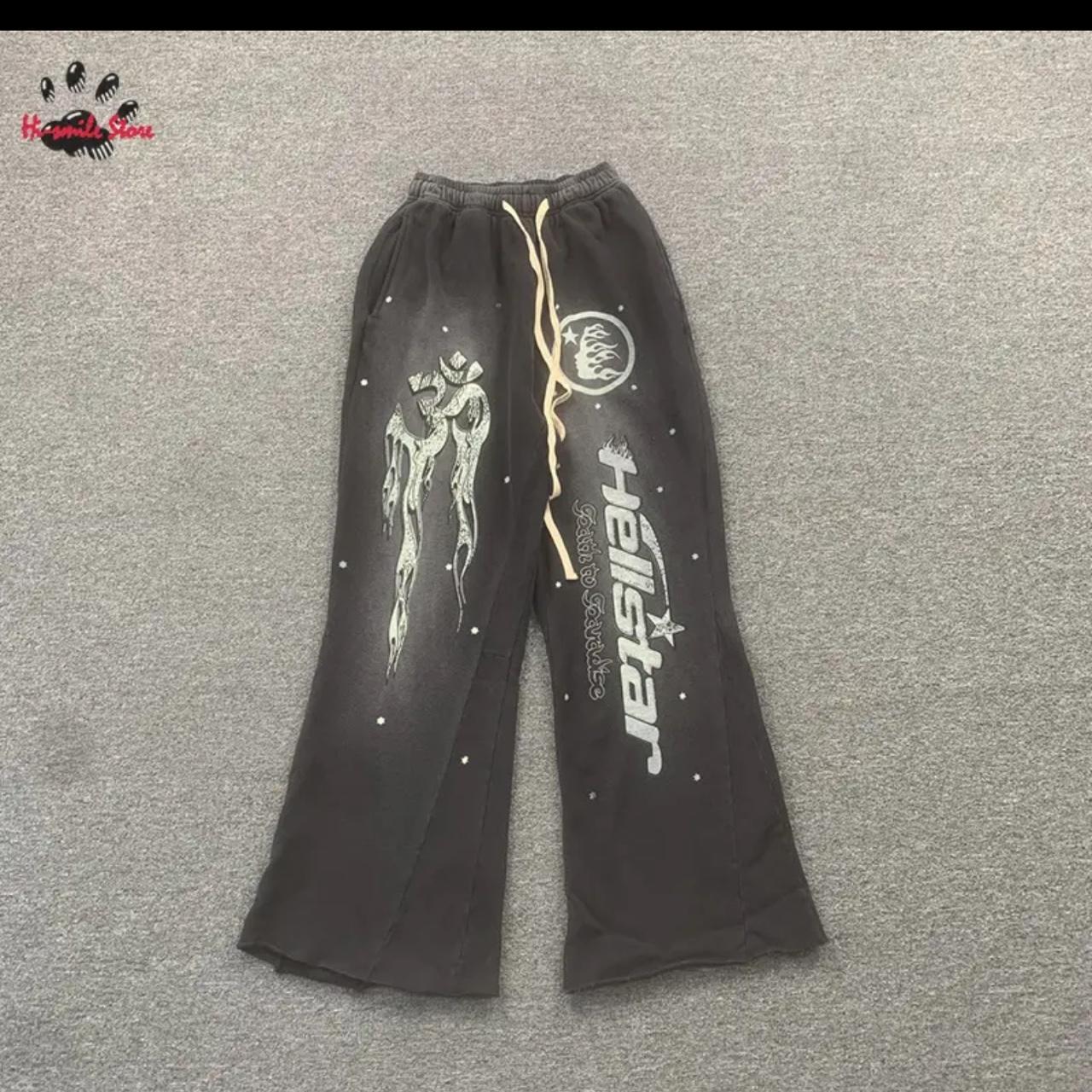 HELLSTAR PATHWAY TO PARADISE JOGGERS BRAND... - Depop